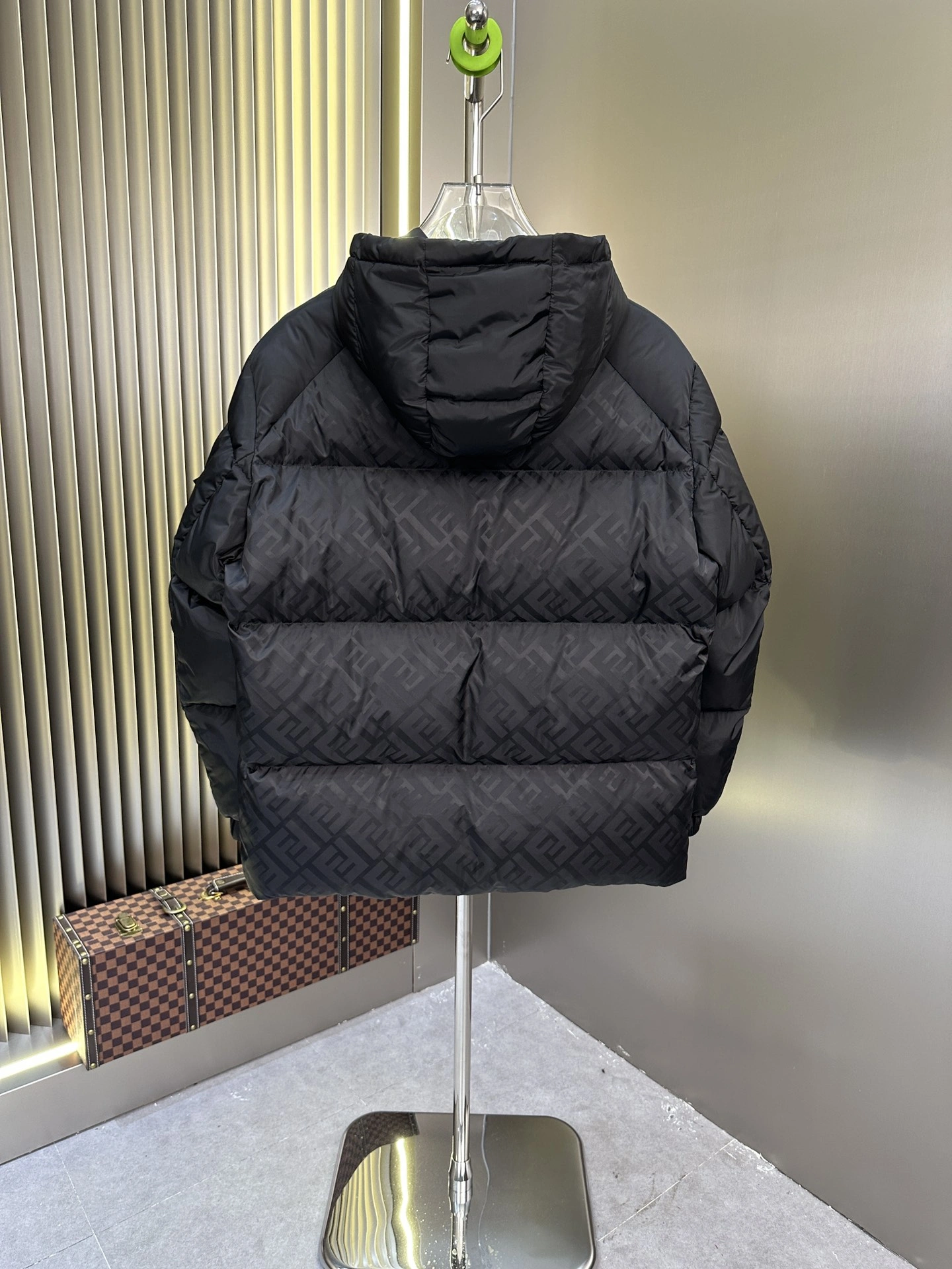 Brand-authenticated Fendi Down Jackets