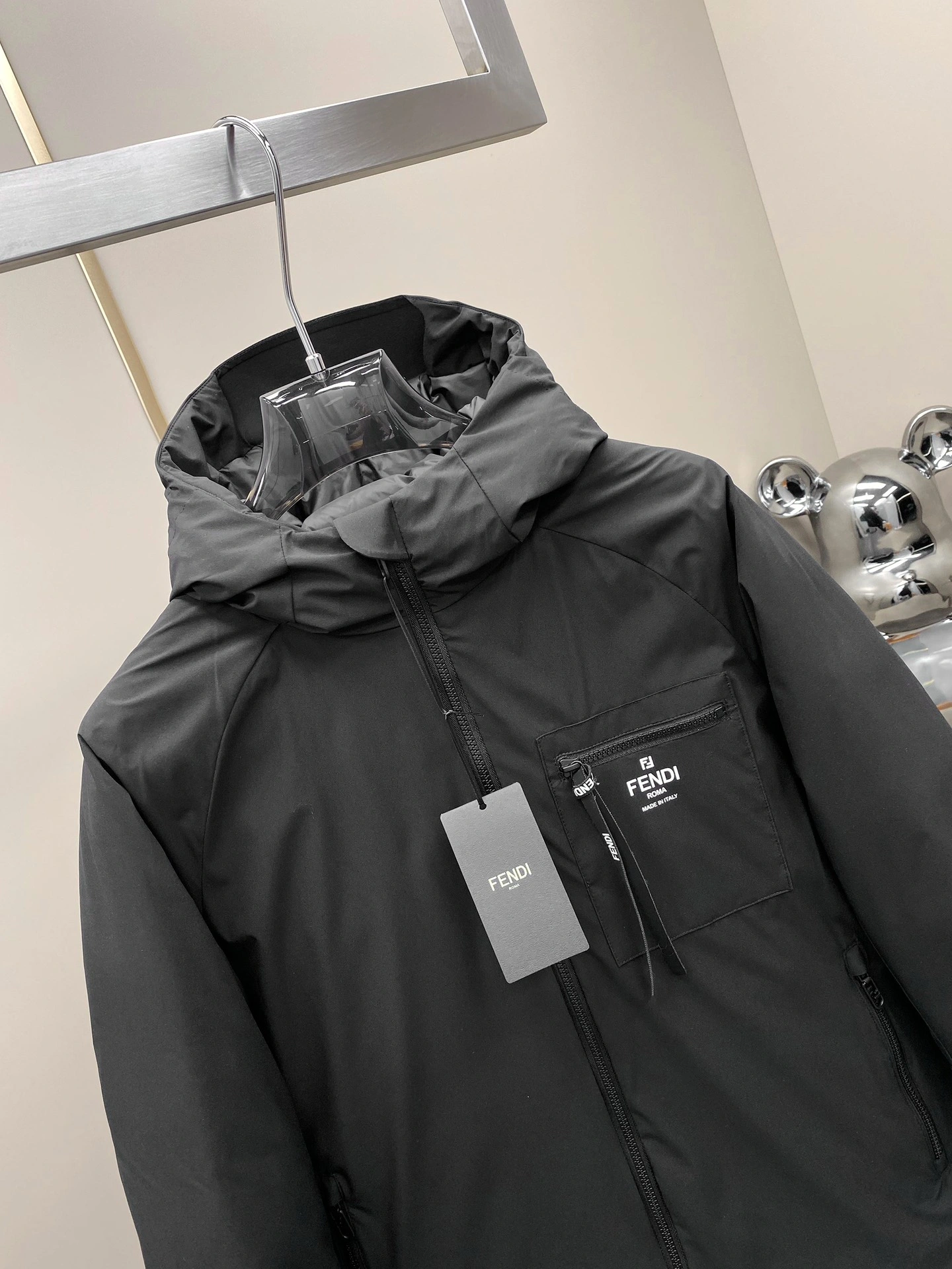 Indistinguishable Fendi Down Jackets