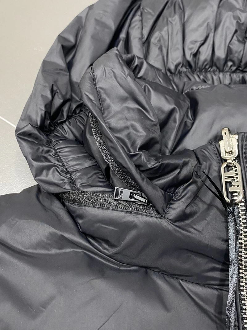 Brand-authenticated Fendi Down Jackets