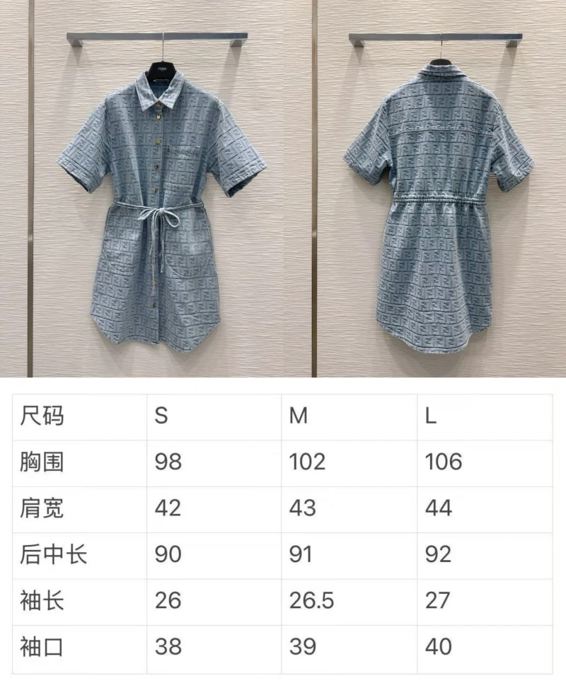 Mirror quality Fendi Dress