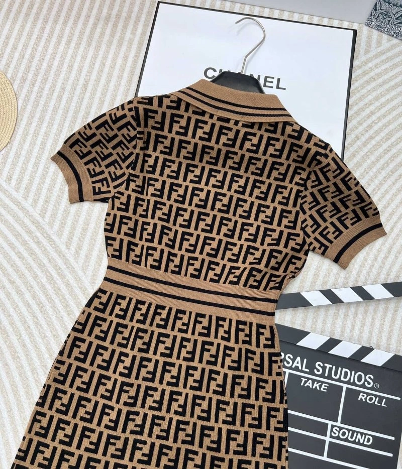 Brand-authenticated Fendi Dress