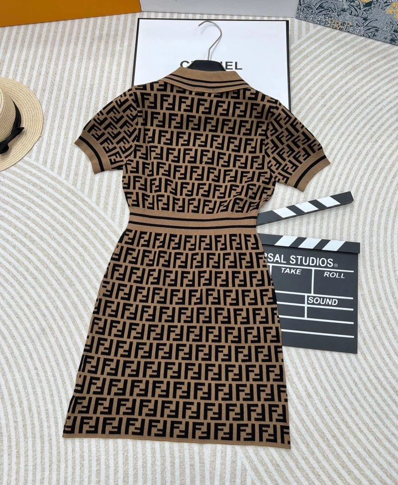 Brand-authenticated Fendi Dress