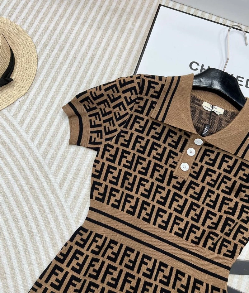 Brand-authenticated Fendi Dress