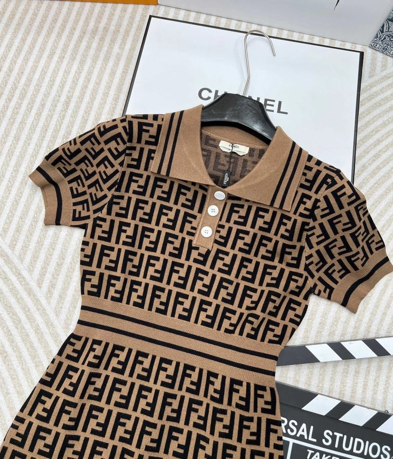 Brand-authenticated Fendi Dress