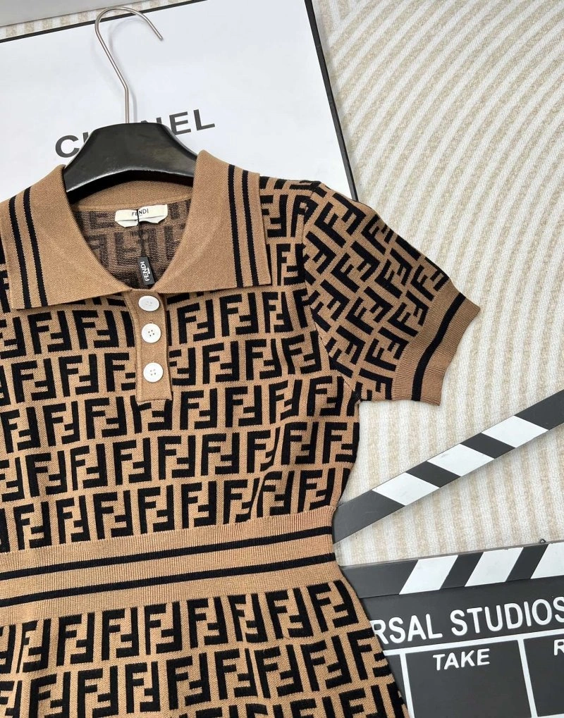 Brand-authenticated Fendi Dress