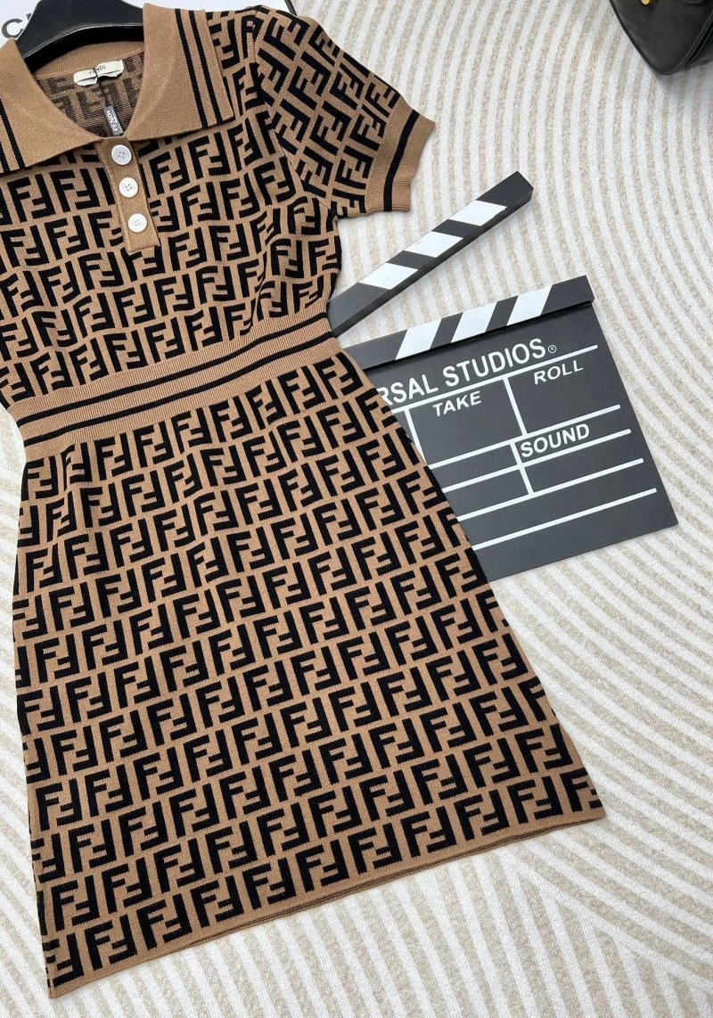 Brand-authenticated Fendi Dress