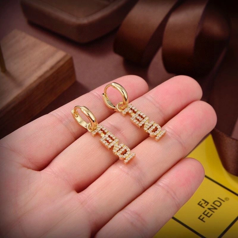 Authentic Fendi Earrings