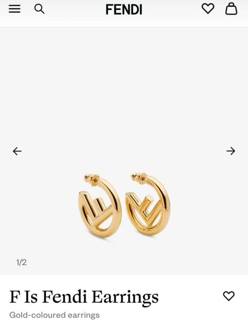 High fidelity Fendi Earrings