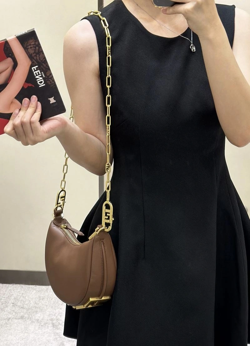 Brand-authenticated Fendi Graphy Bags
