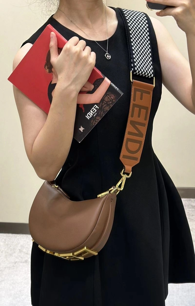 Brand-authenticated Fendi Graphy Bags