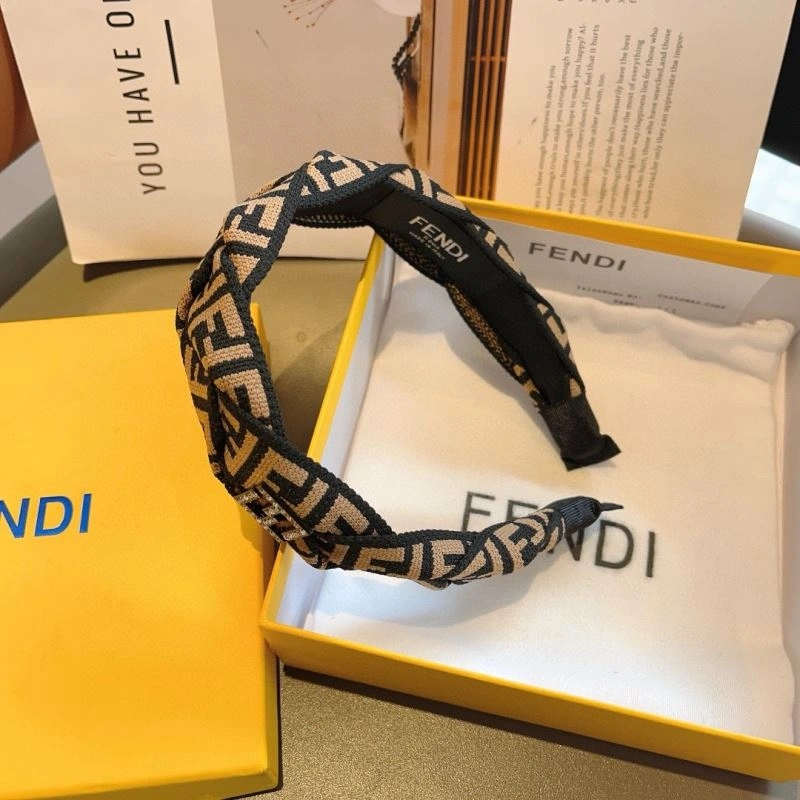 Real Fendi Hair Hoop