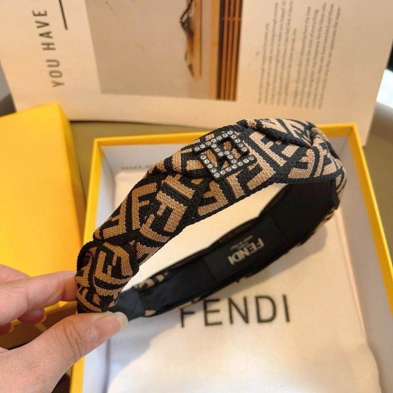 Real Fendi Hair Hoop