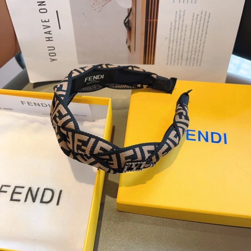 Real Fendi Hair Hoop