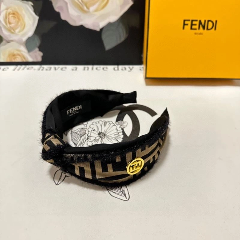 Real Fendi Hair Hoop
