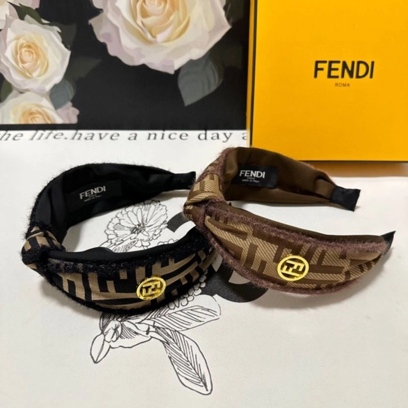 Real Fendi Hair Hoop