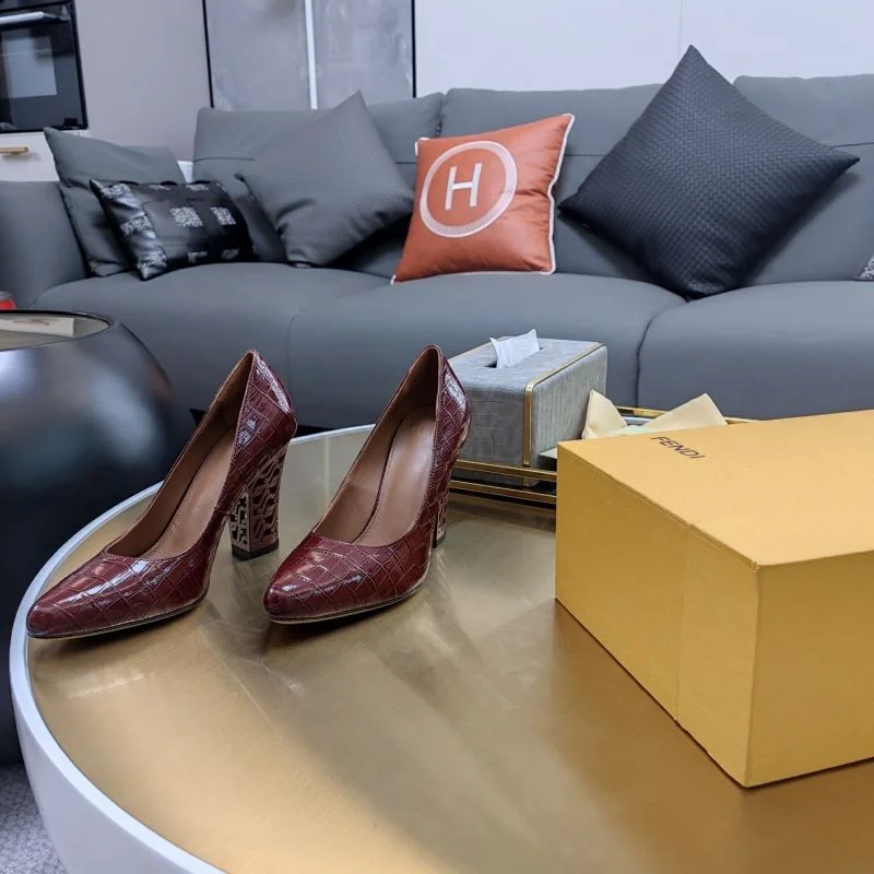 Accurate model Fendi Heeled Shoes