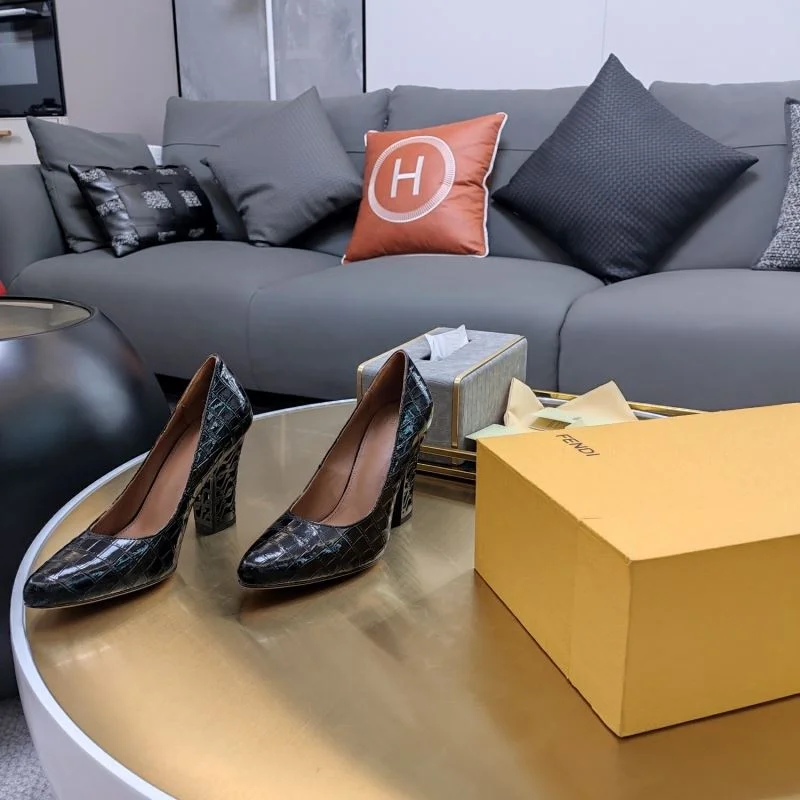 Mirror quality Fendi Heeled Shoes