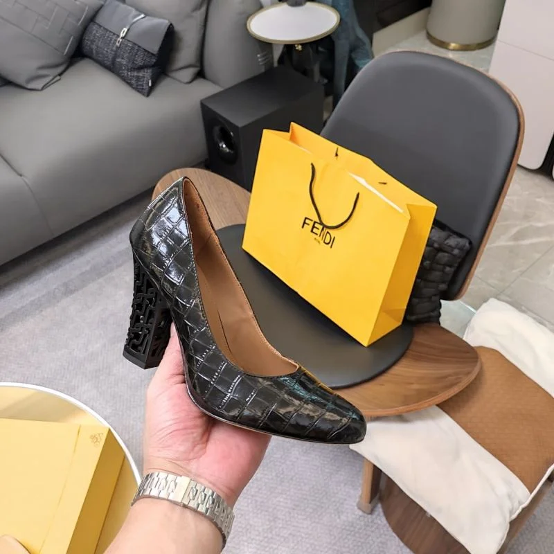 Mirror quality Fendi Heeled Shoes
