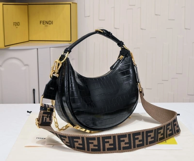 Brand-authenticated Fendi Hobo Bags