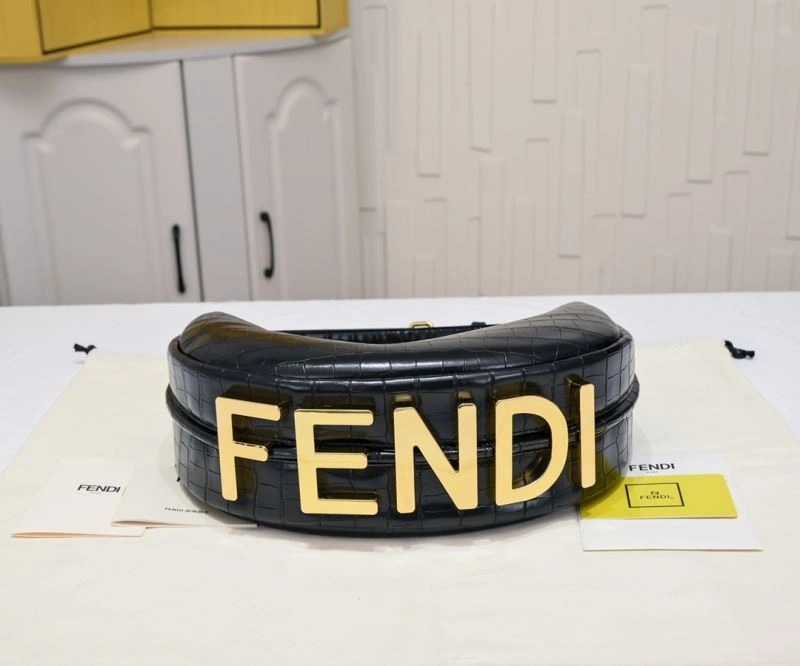 Brand-authenticated Fendi Hobo Bags