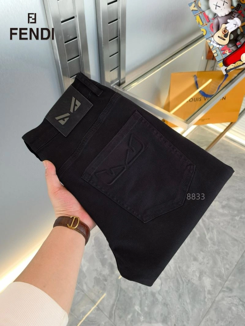 Brand-authenticated Fendi Jeans