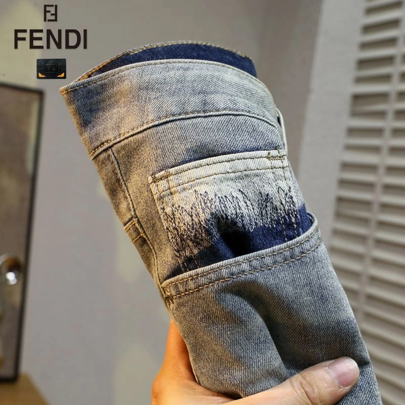 Exact replica Fendi Jeans