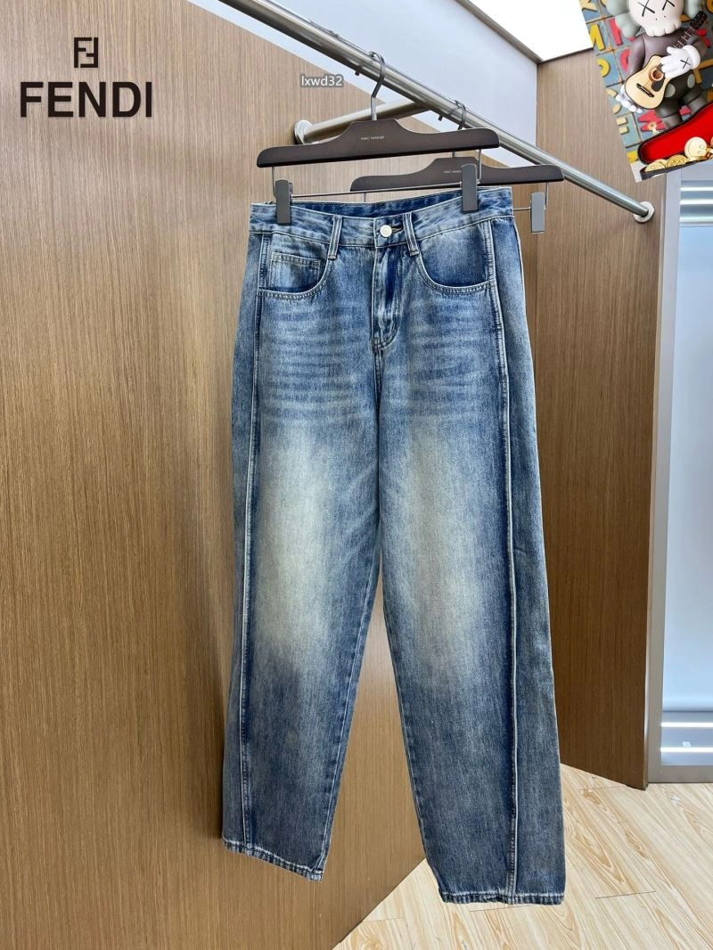 Brand-authenticated Fendi Jeans
