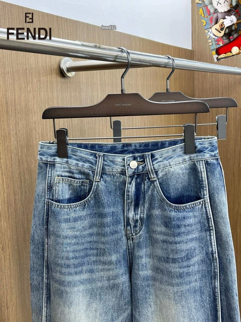 Brand-authenticated Fendi Jeans
