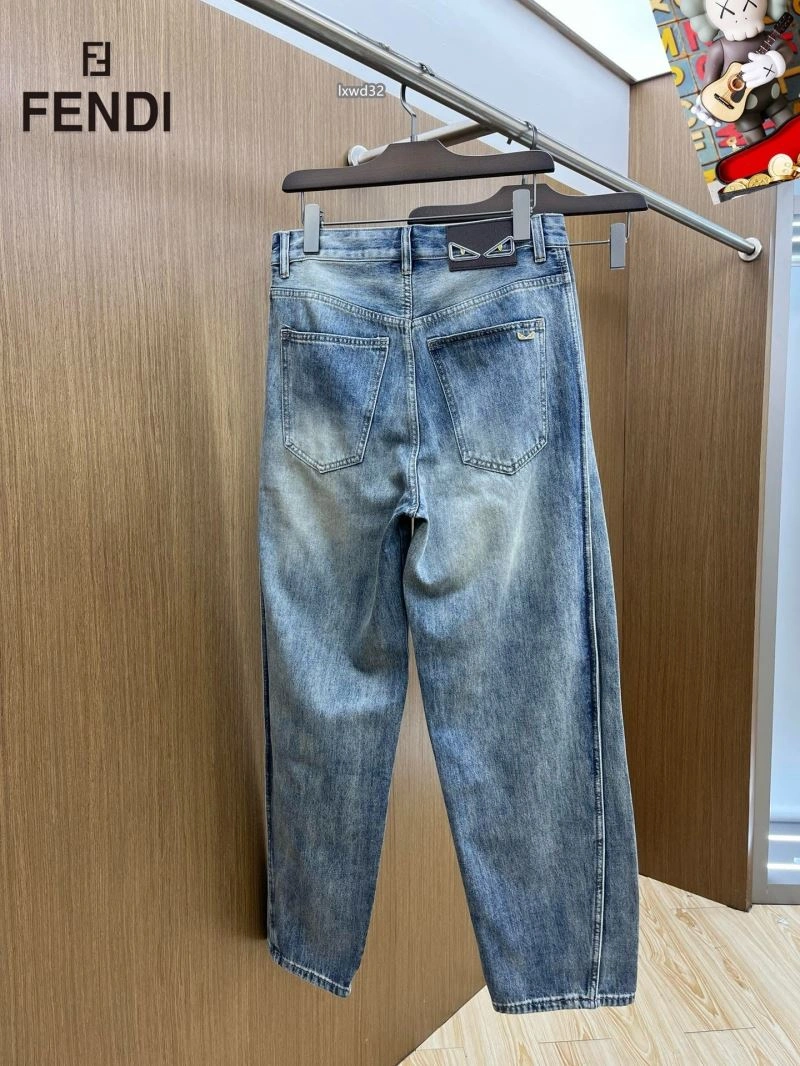 Brand-authenticated Fendi Jeans