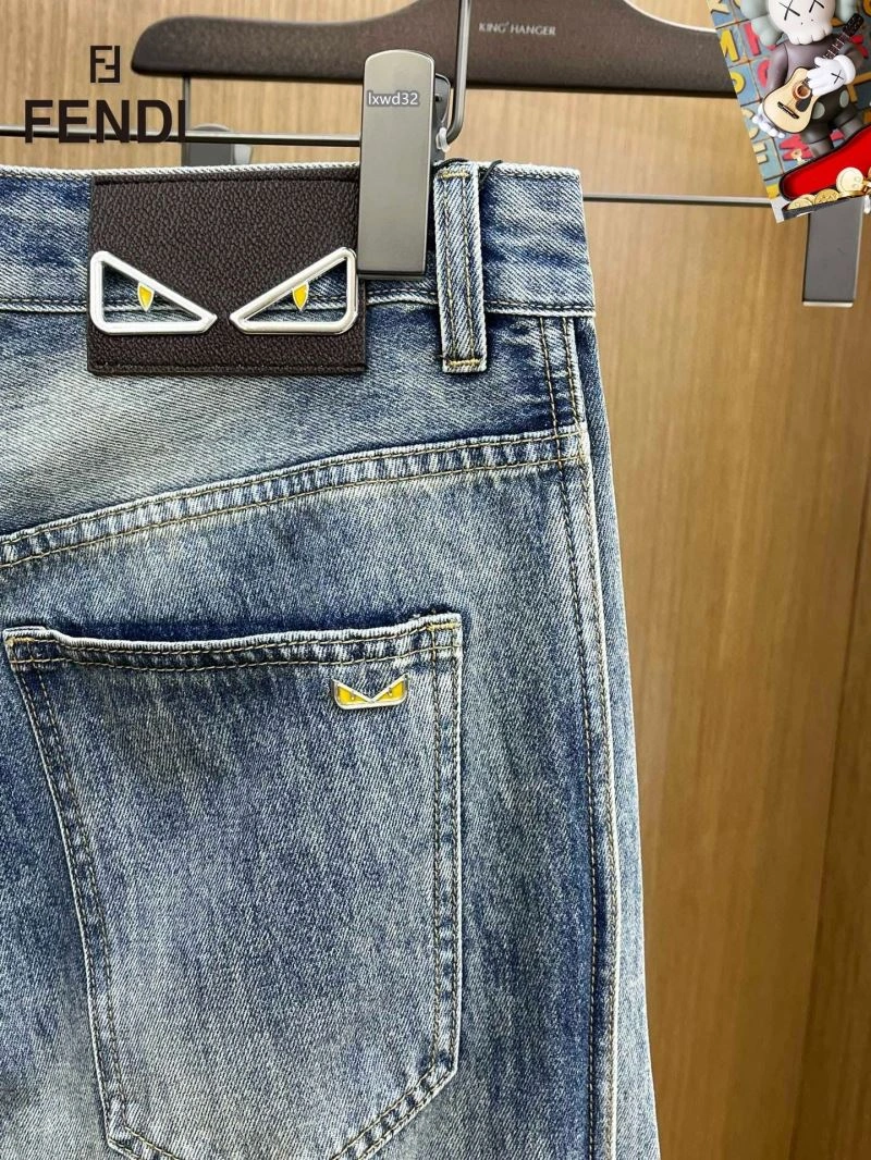 Brand-authenticated Fendi Jeans