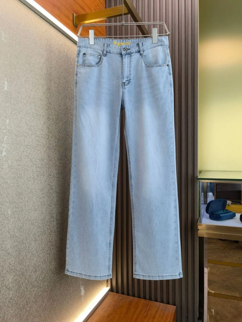 Brand-authenticated Fendi Jeans