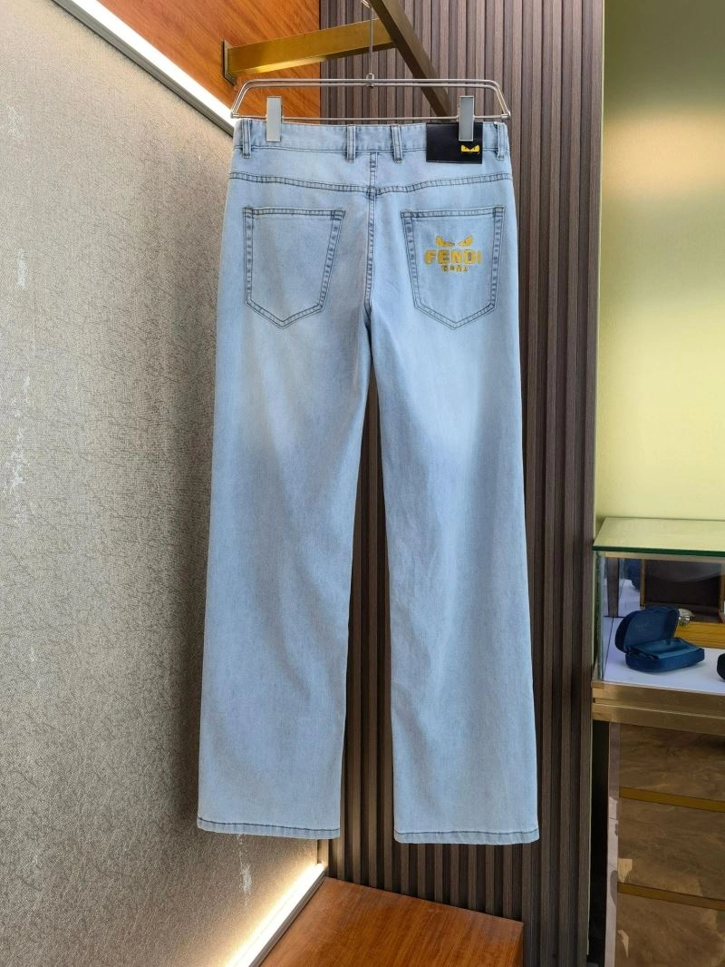 Brand-authenticated Fendi Jeans