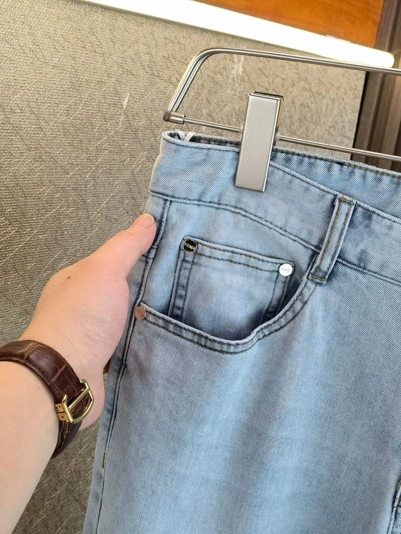 Brand-authenticated Fendi Jeans