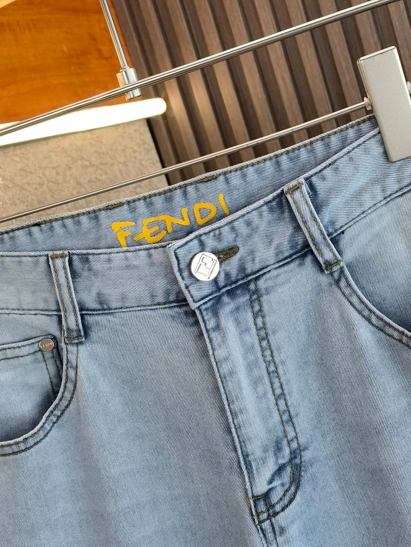 Brand-authenticated Fendi Jeans