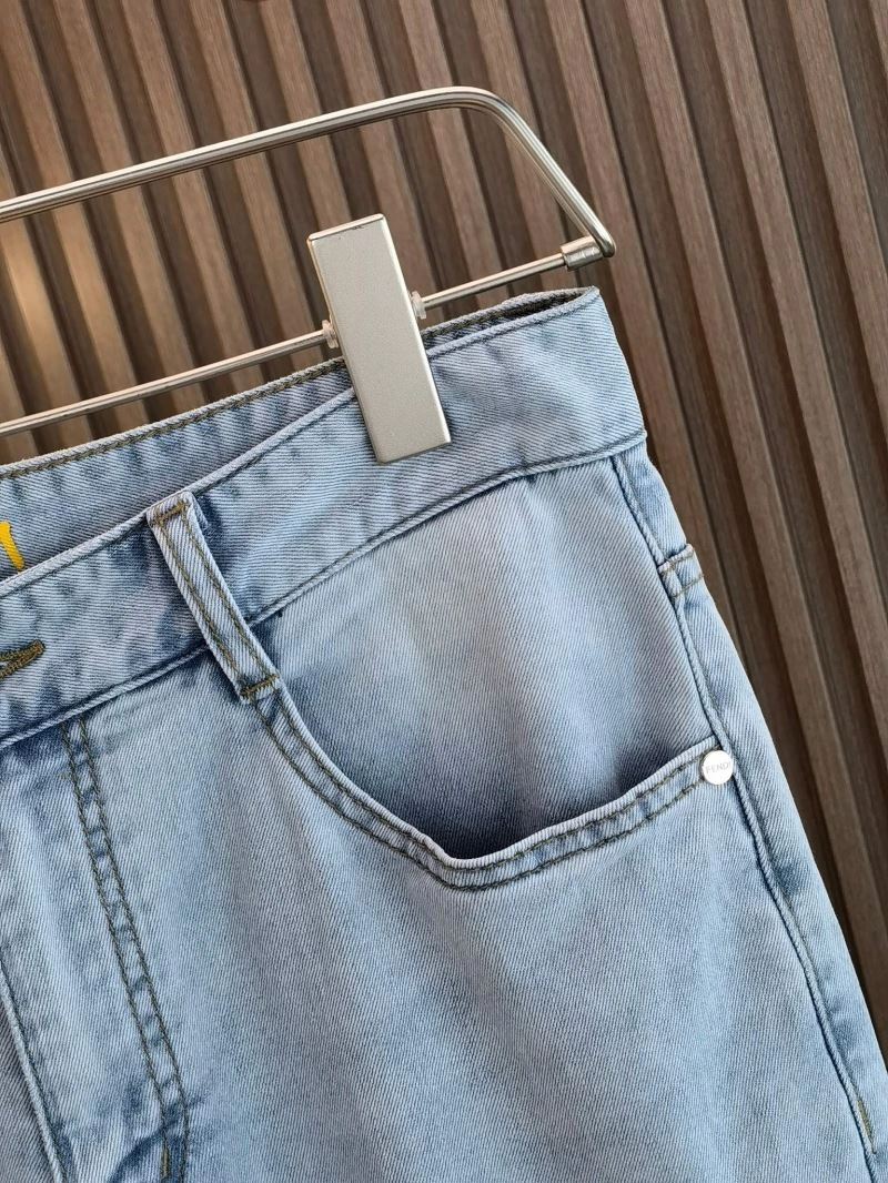 Brand-authenticated Fendi Jeans