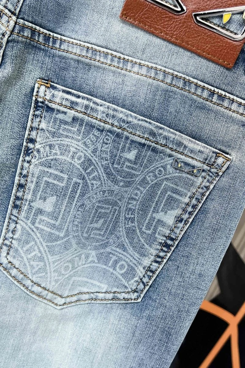 Exact replica Fendi Jeans