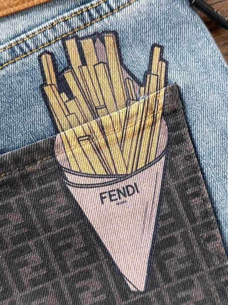 Top match Fendi Jeans
