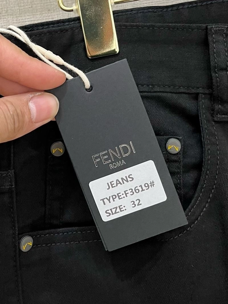 Brand-authenticated Fendi Jeans