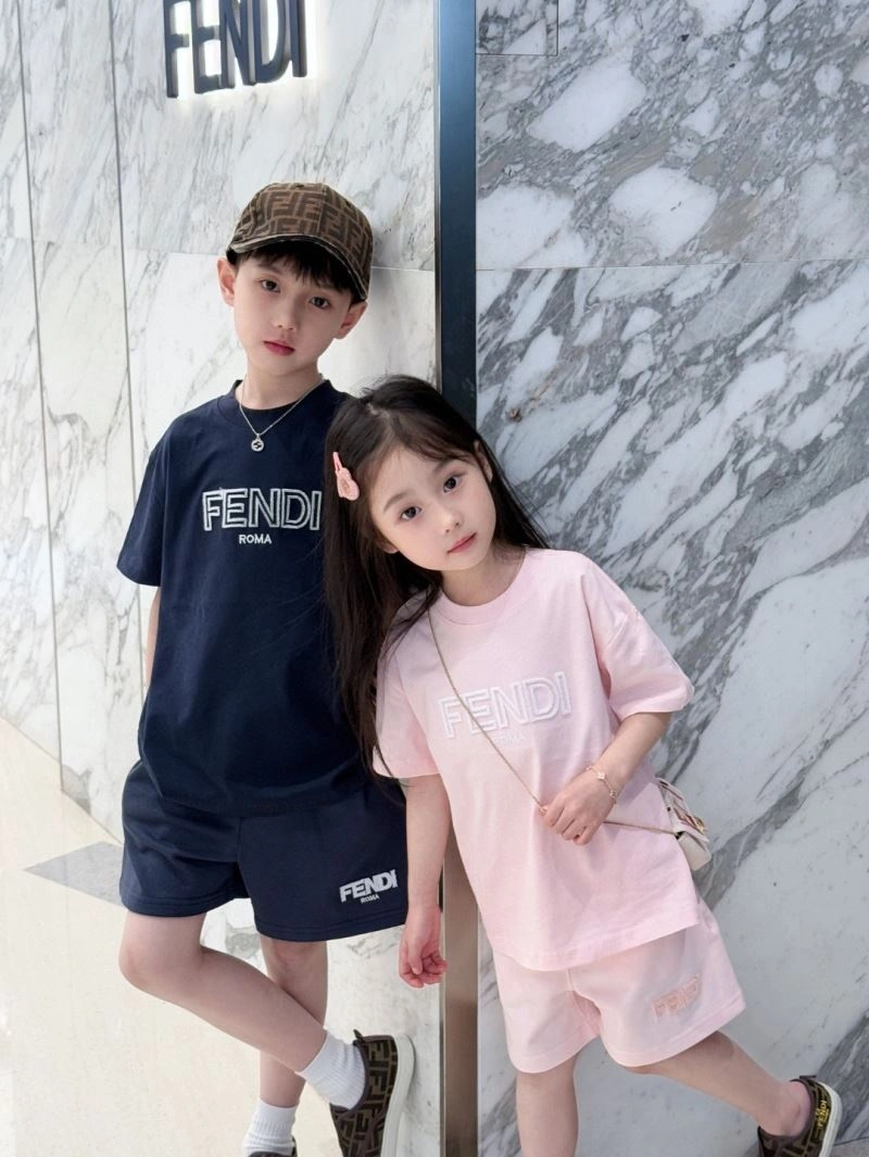 Brand-authenticated Fendi Kids