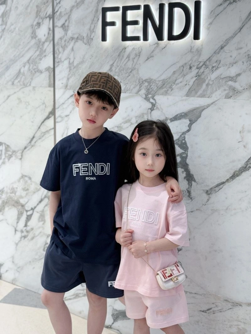 Brand-authenticated Fendi Kids