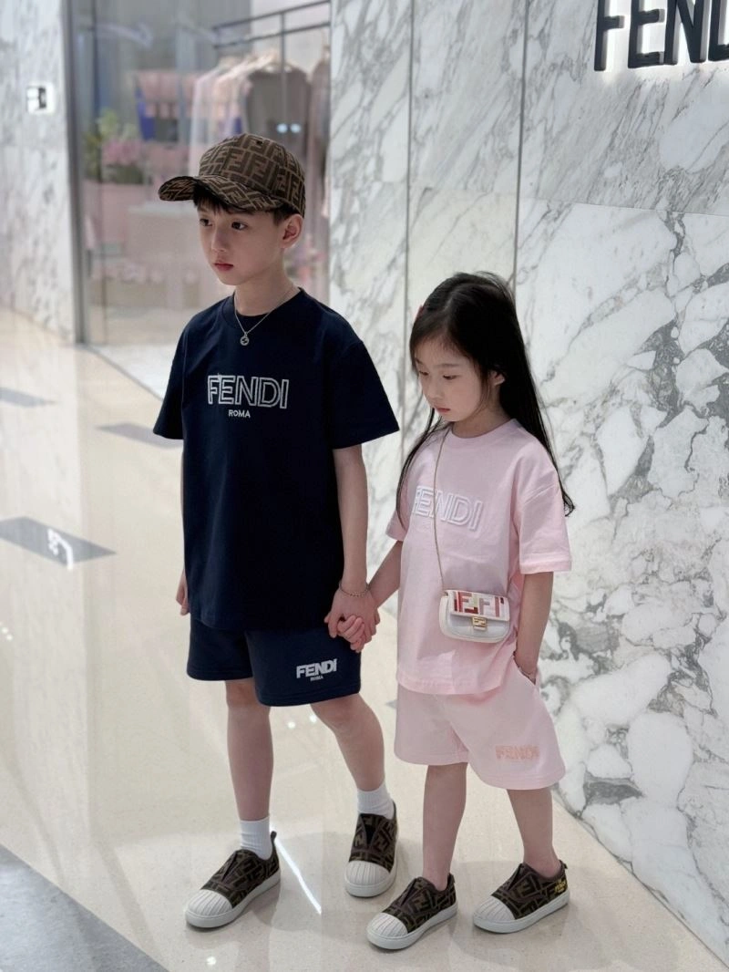 Brand-authenticated Fendi Kids