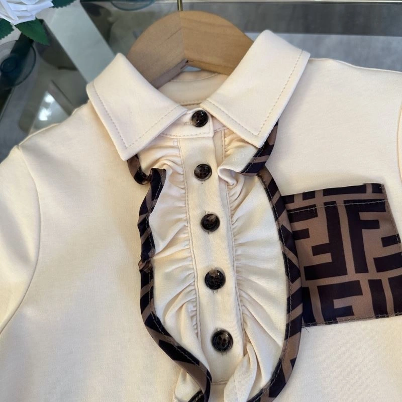 Brand-authenticated Fendi Kids