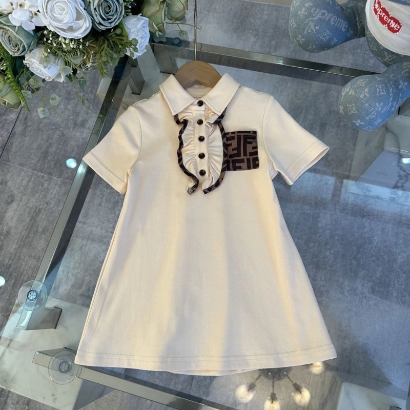 Brand-authenticated Fendi Kids