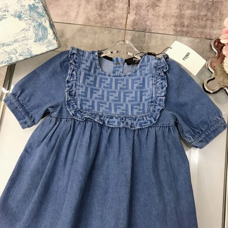 Brand-authenticated Fendi Kids