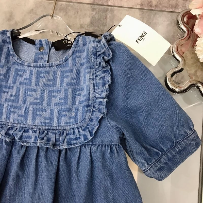 Brand-authenticated Fendi Kids