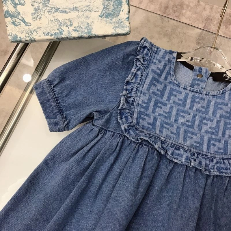 Brand-authenticated Fendi Kids