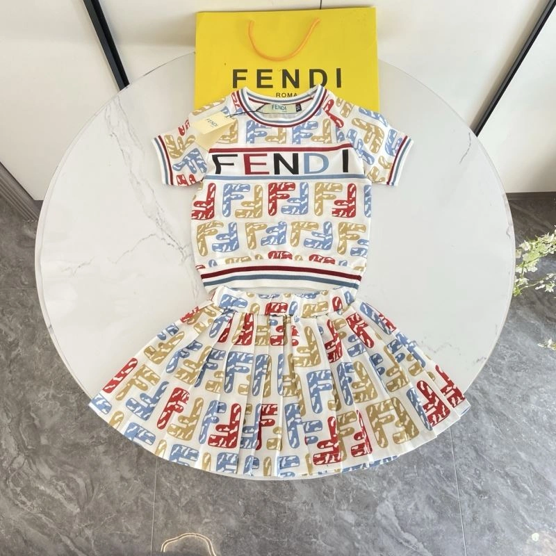 Brand-authenticated Fendi Kids