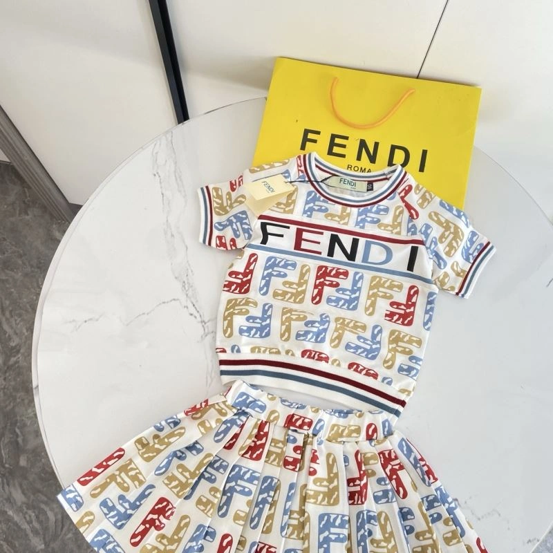 Brand-authenticated Fendi Kids