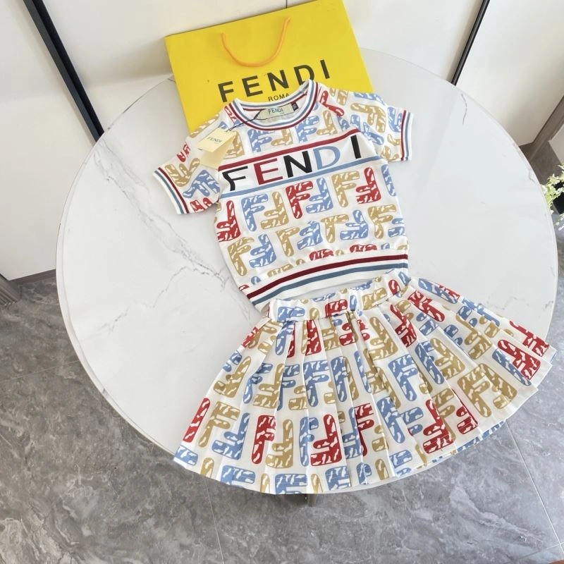 Brand-authenticated Fendi Kids