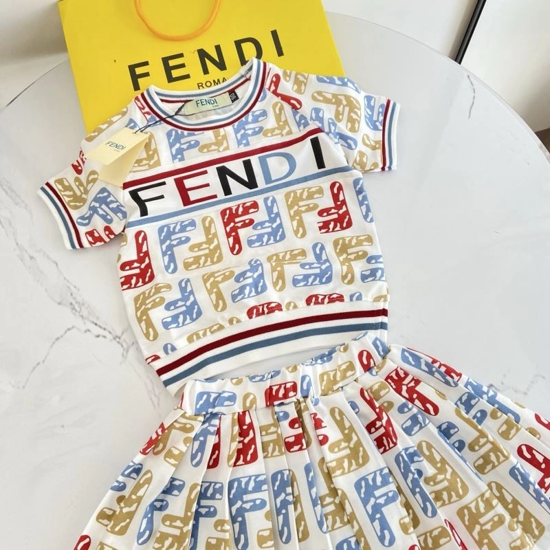 Brand-authenticated Fendi Kids